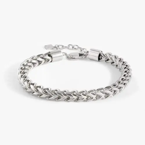 ALEX AND ANI Wheat Chain Bracelet - Silver