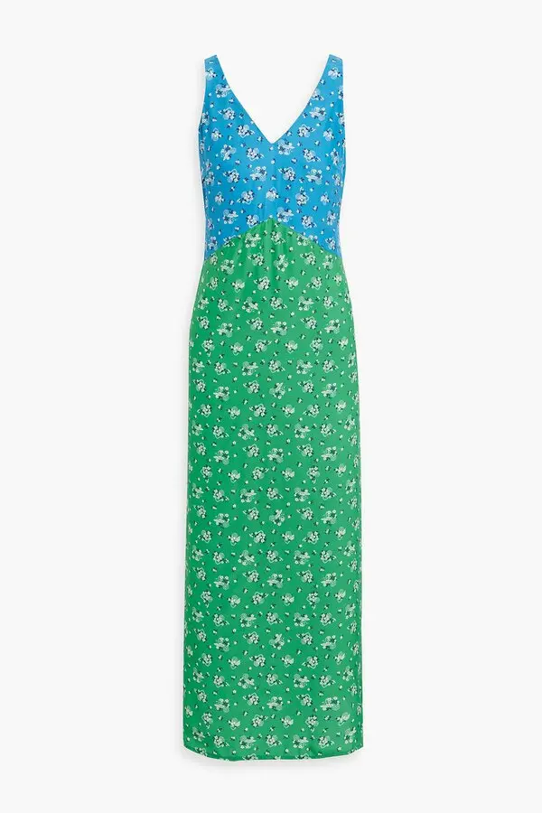 hvn green dress Long Maria Dress main image 1