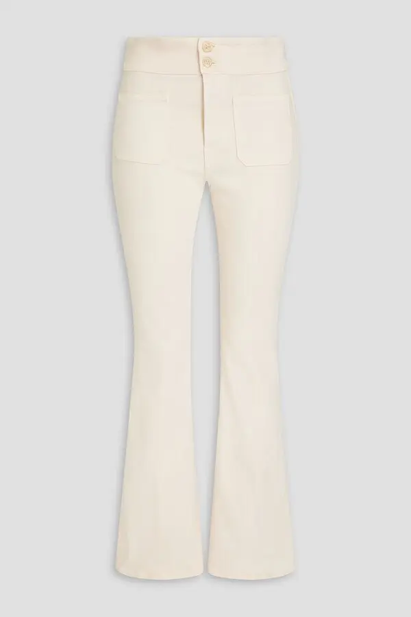 Veronica Beard Beverly High-rise Flare Jeans