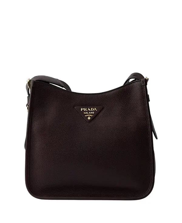 Prada Medium Leather Bag - Brown