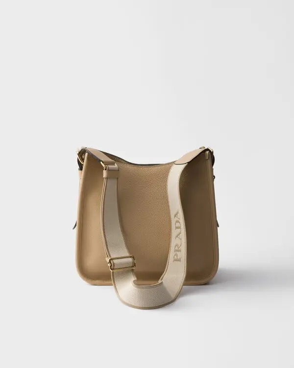 Prada Medium Leather Bag - Neutral