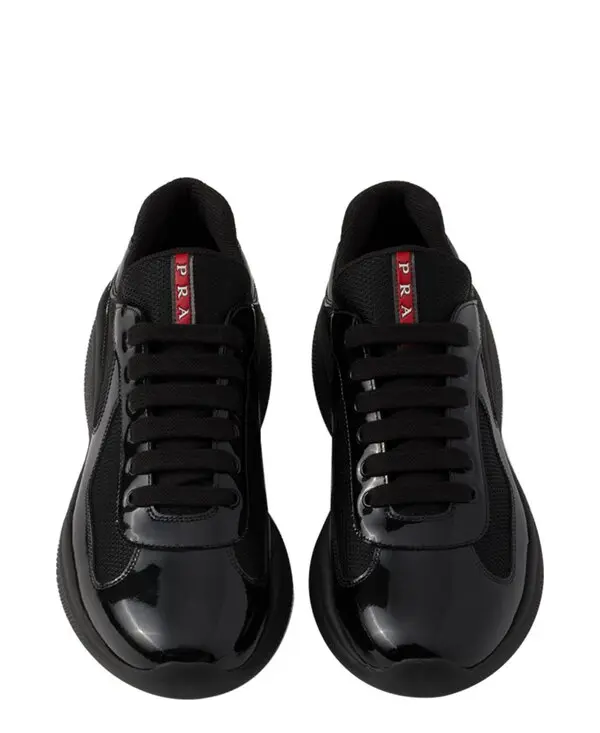 Prada America's Cup Sneakers - Black