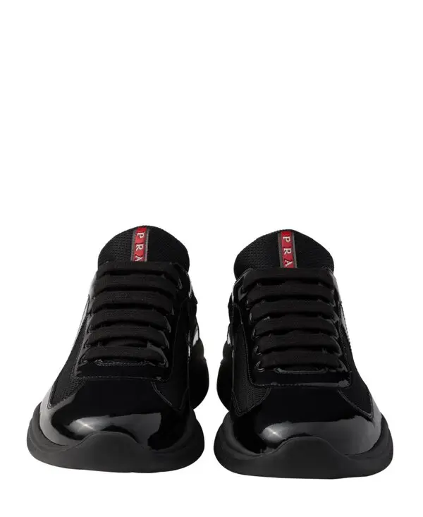 Prada America's Cup Sneakers - Black