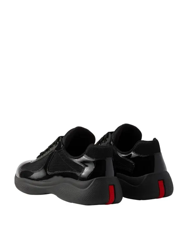 Prada America's Cup Sneakers - Black