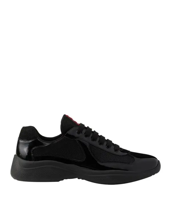 Prada America's Cup Sneakers - Black