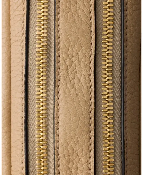 Prada Small Leather Shoulder Bag - Neutral