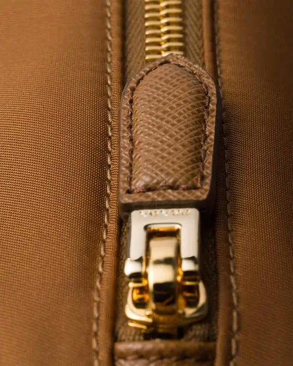 Prada Re-nylon Pouch - Brown