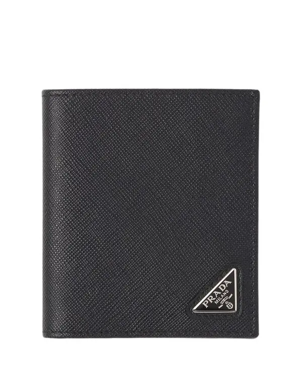 Prada Saffiano Leather Wallet - Black