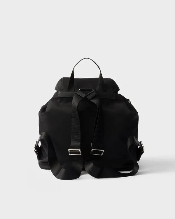Prada Medium Re-nylon Backpack With Pouch