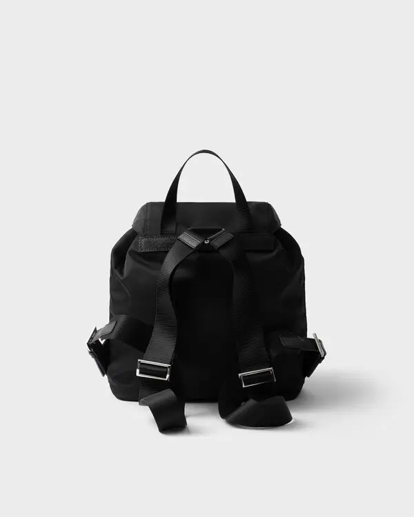 Prada Small Re-nylon Backpack - Black