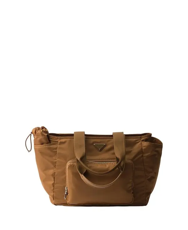 Prada Re-nylon Baby Bag - Brown