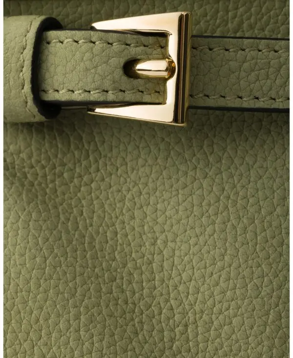 Prada Bonnie Medium Convertible Leather Shoulder Handbag - Green