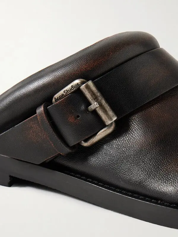 Acne Studios Leather Mules