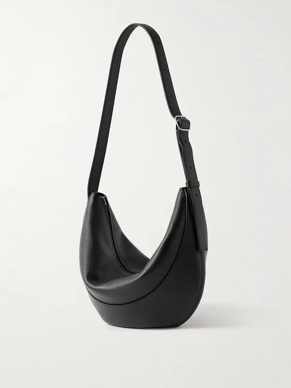 THE ROW Jouve Textured-leather Shoulder Bag