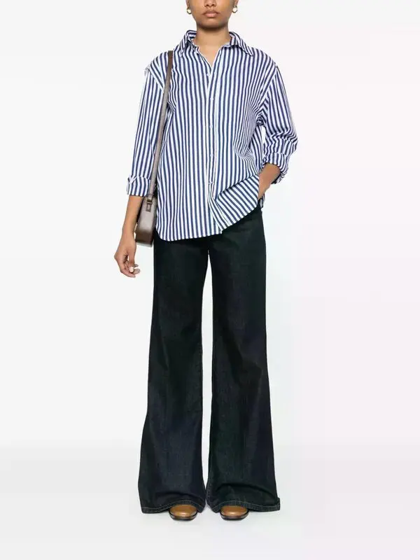 Polo Ralph Lauren Oversized Striped Cotton Shirt