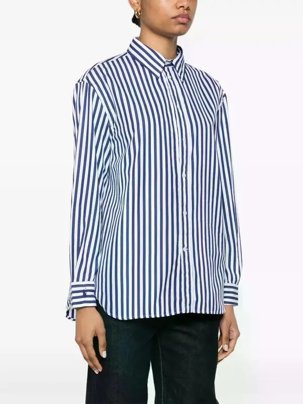 Polo Ralph Lauren Oversized Striped Cotton Shirt