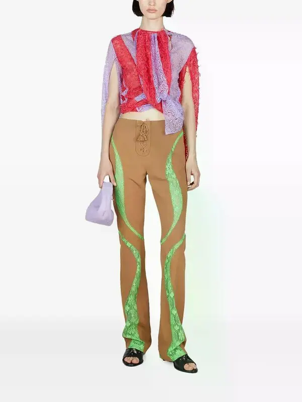 KIKO KOSTADINOV Lace Draped Top