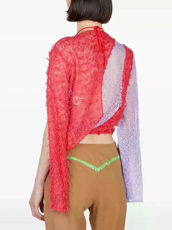 KIKO KOSTADINOV Lace Draped Top