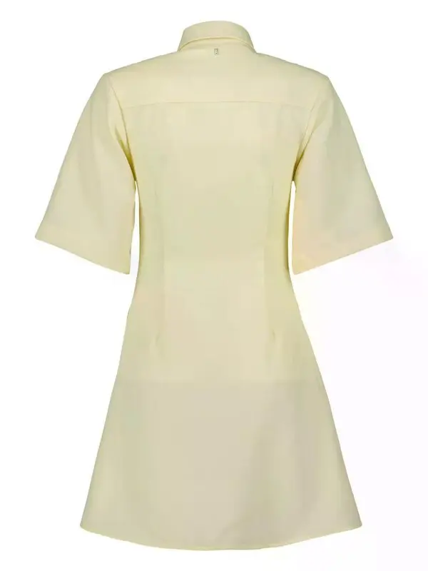 AMI Paris Wool Shirt Dress