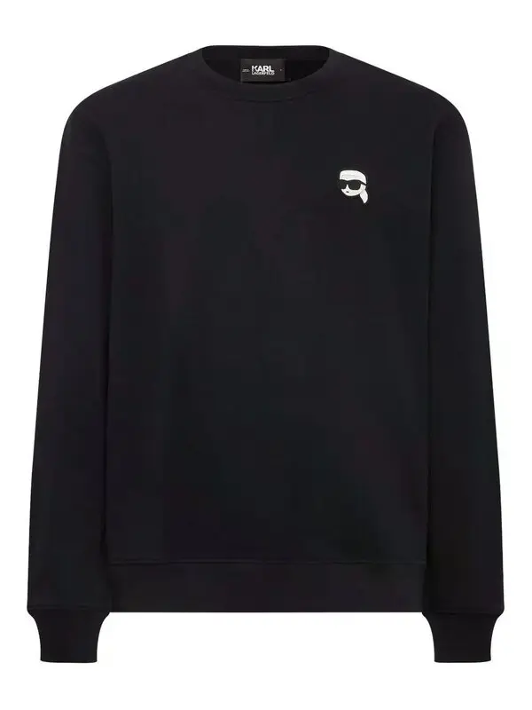 Karl Lagerfeld Ikon Appliqué Sweatshirt