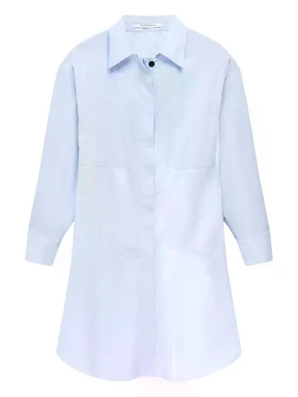 Another Tomorrow Organic Cotton Shirt Dress