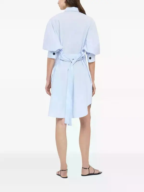 Another Tomorrow Organic Cotton Shirt Dress