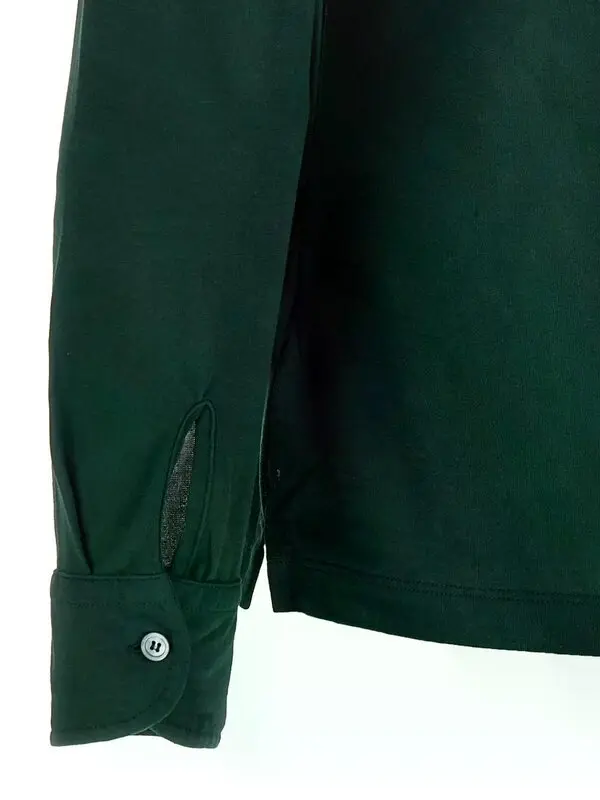ZANONE Long-sleeve Button-up Shirt - Green