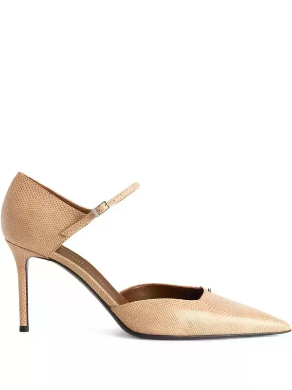 GIUSEPPE ZANOTTI 85mm Raquel D'orsay Pumps - Neutrals