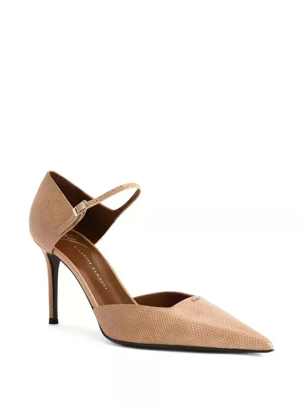 GIUSEPPE ZANOTTI 85mm Raquel D'orsay Pumps - Neutrals