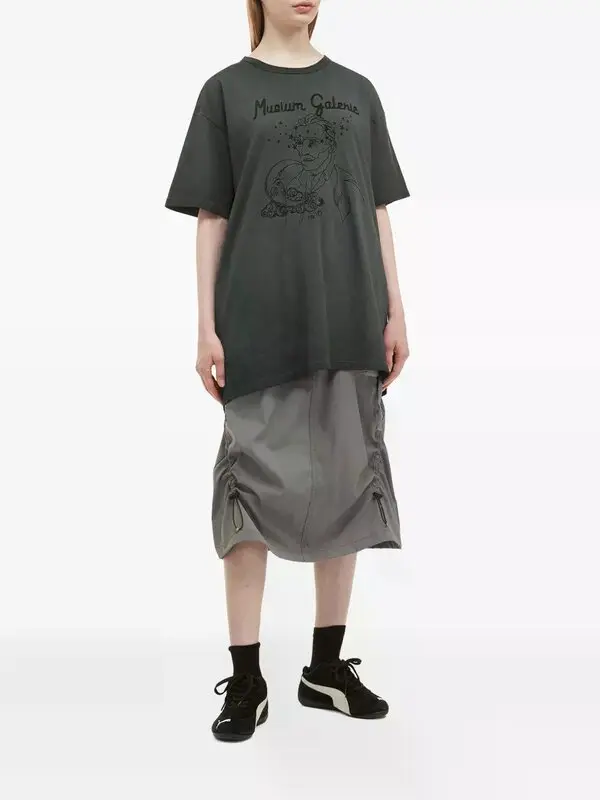 MUSIUM DIV. Utility Pocket Midi Skirt - Grey