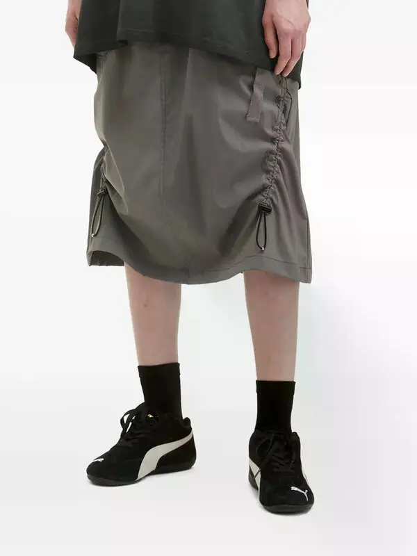 MUSIUM DIV. Utility Pocket Midi Skirt - Grey