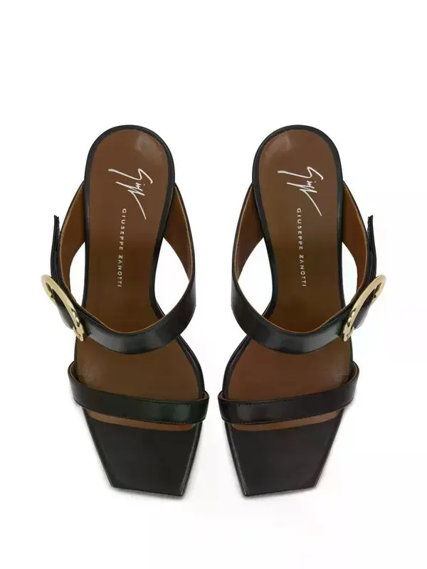 GIUSEPPE ZANOTTI 90mm Geraldhine Sandals - Black