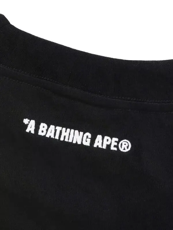 A BATHING APE Milo-embroidered T-shirt