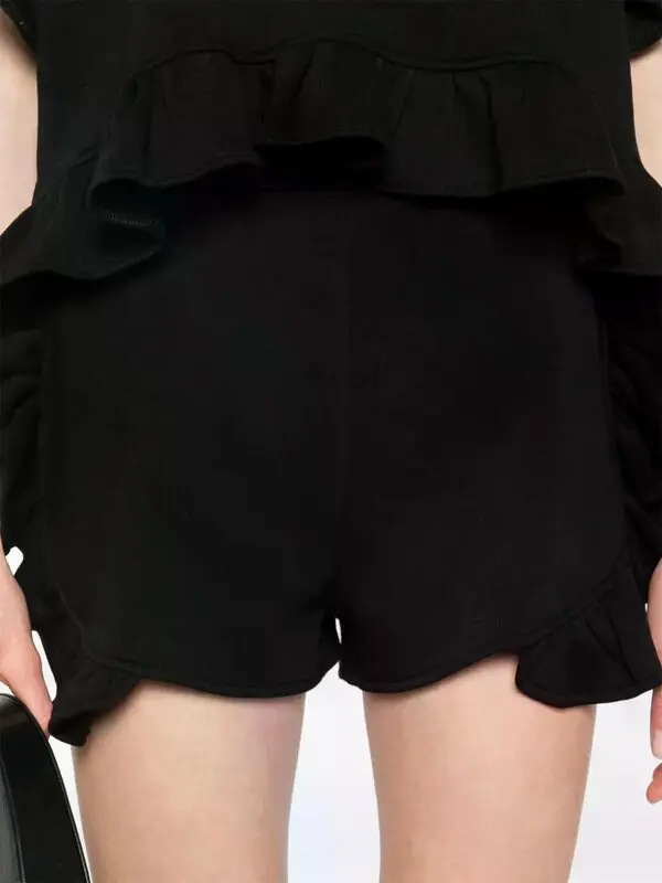 IOANA CIOLACU Peony Shorts Set - Black