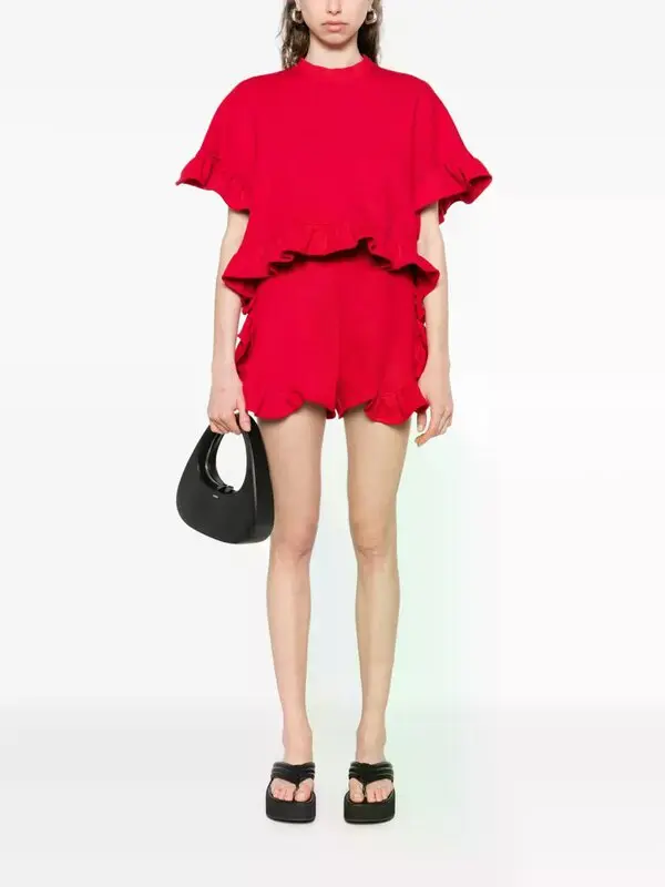 IOANA CIOLACU Peony Shorts Set