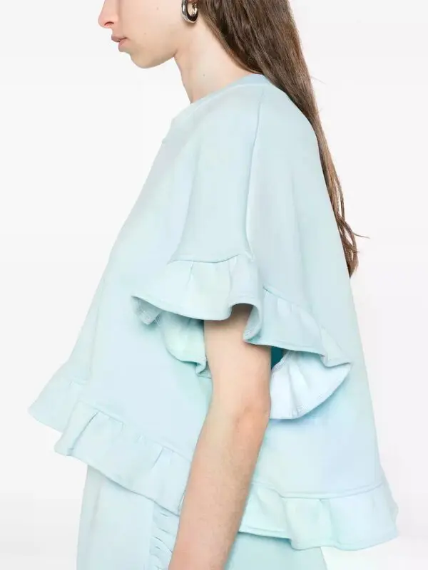 IOANA CIOLACU Peony Shorts Set - Blue