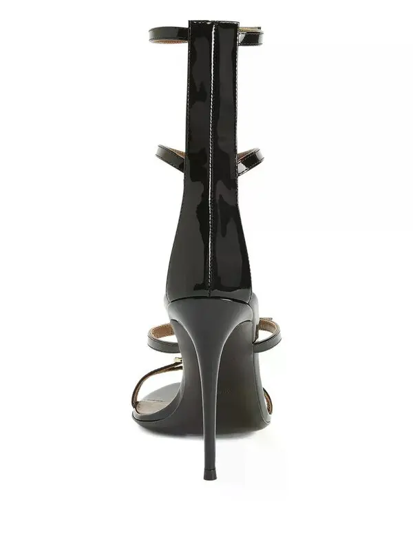 GIUSEPPE ZANOTTI 105mm Giselle Buckles Sandals