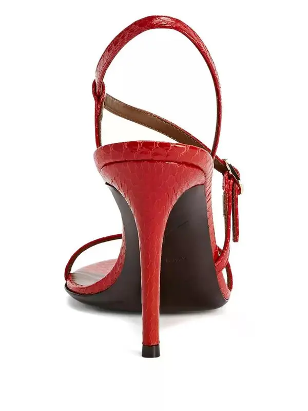 GIUSEPPE ZANOTTI 90mm Audrinette Stiletto Sandals - Red