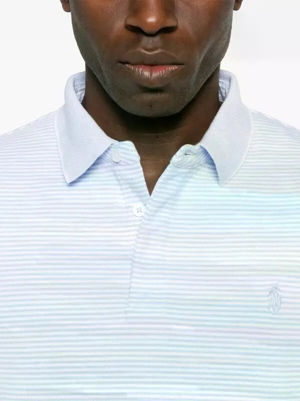Polo Ralph Lauren Striped Polo Shirt - Blue