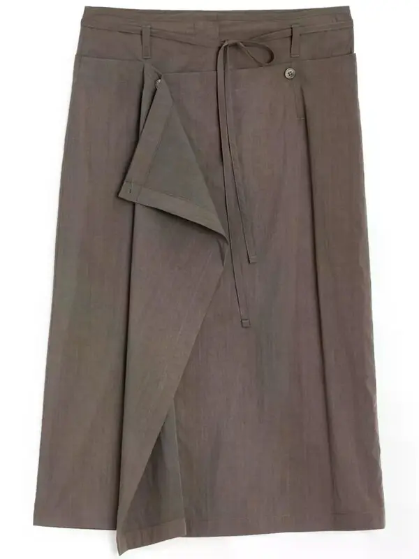 LEMAIRE Convertible Midi Skirt - Brown