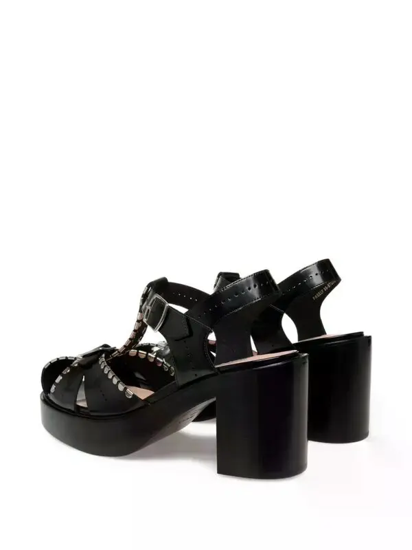 Bally 85mm Peggy Cut-out Sandals
