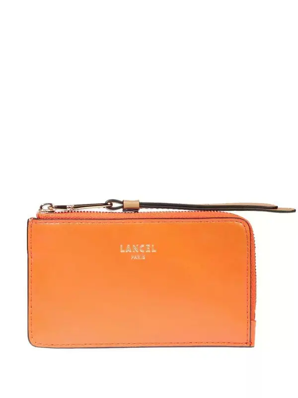 LANCEL Origami De Lancer Card Holder - Orange