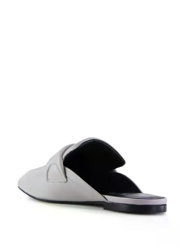 NOTABENE Charlie Flat Mules - Grey
