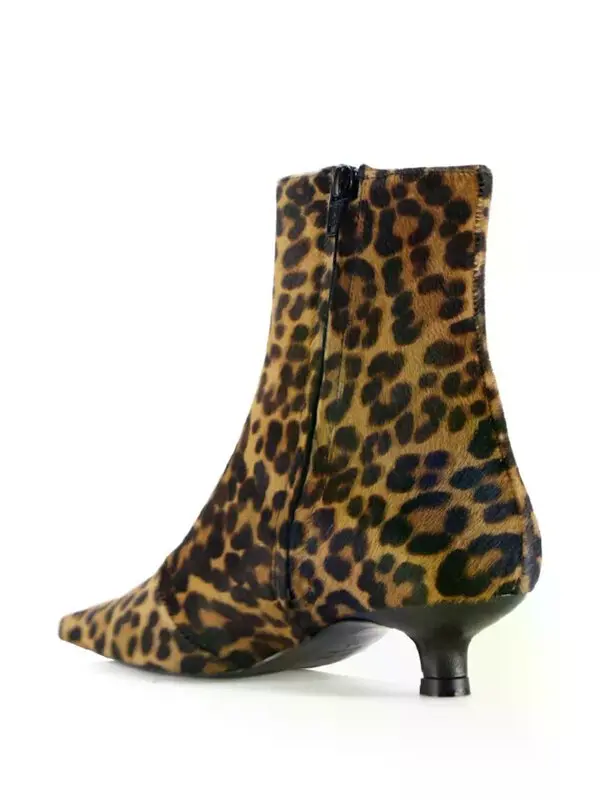 NOTABENE 35mm Elly Leopard-print Ankle Boots