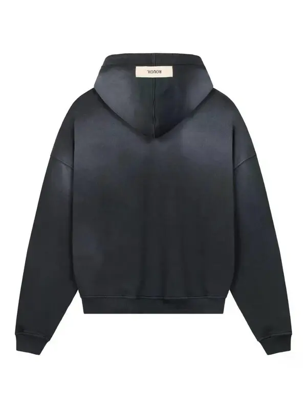 ROUGH. Graphic Zip-up Hoodie