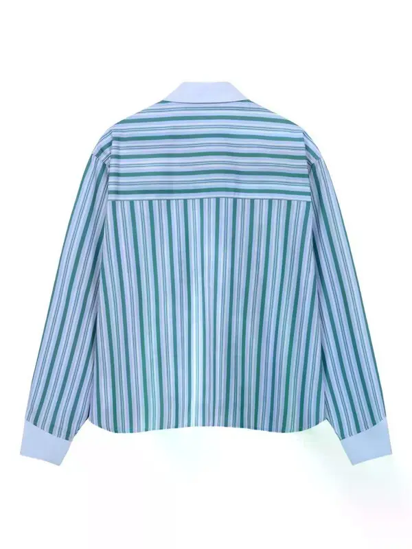 ROUGH. Striped Button-up Shirt