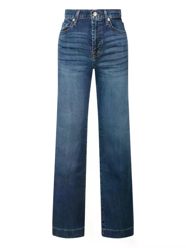 7 For All Mankind Stretch-cotton Jeans