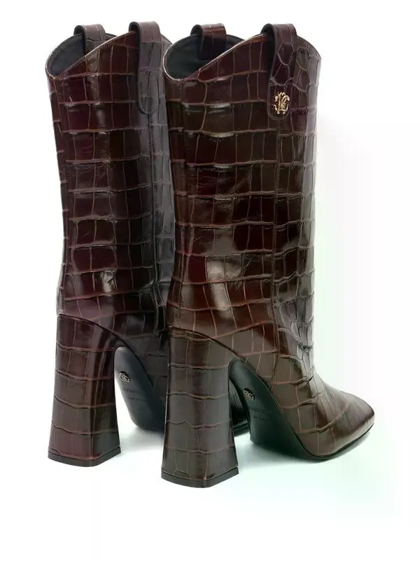 Roberto Cavalli Leather Boots