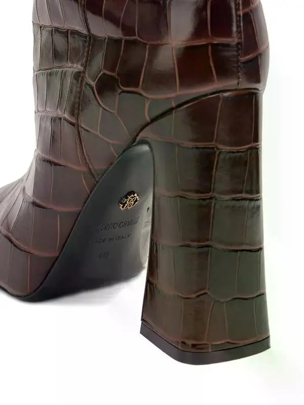 Roberto Cavalli Leather Boots
