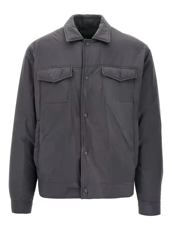 Herno Padded Shirt Jacket - Grey